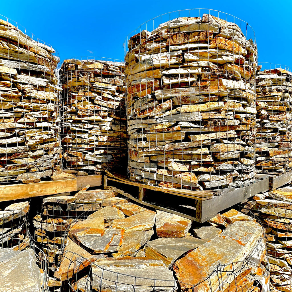 Summer Tan Thin Stone- 2000 Pound Pallet – Tons Of Stone