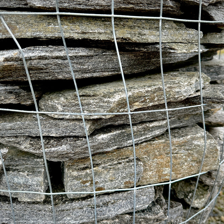 Grey Sparkle Thin Stone- 2000 Pound Pallet – Tons Of Stone
