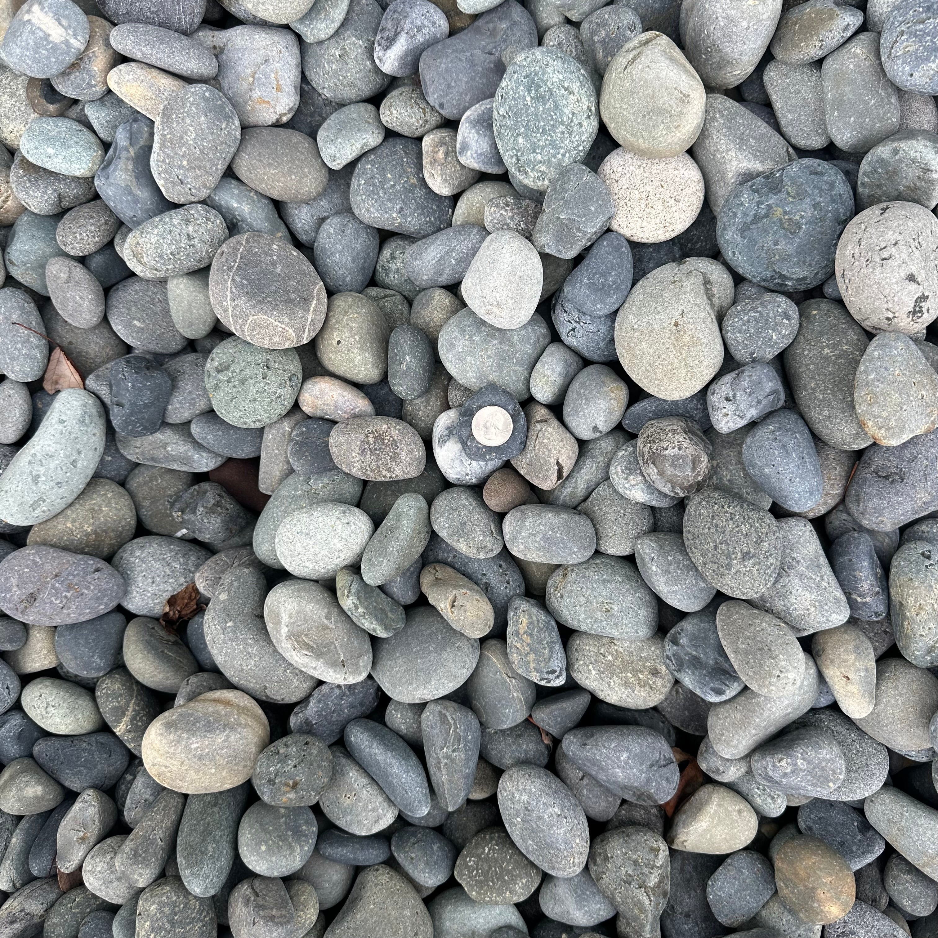 Mexican Beach Pebbles 1" - 3"- 2000 Pound Pallet – Tons Of Stone
