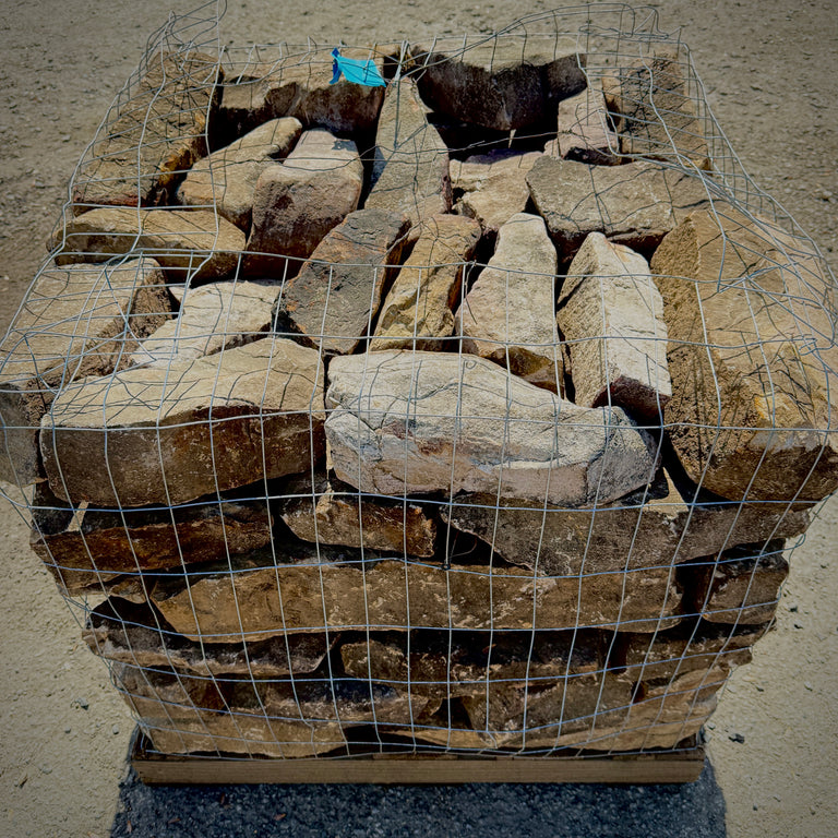 Fieldstone Medium Long- 2000 Pound Pallet – Tons Of Stone