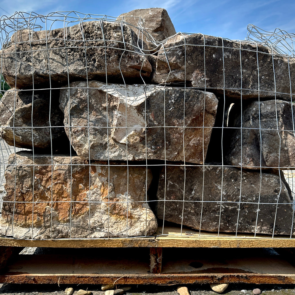 Fieldstone Thick Long- 2000 Pound Pallet – Tons Of Stone