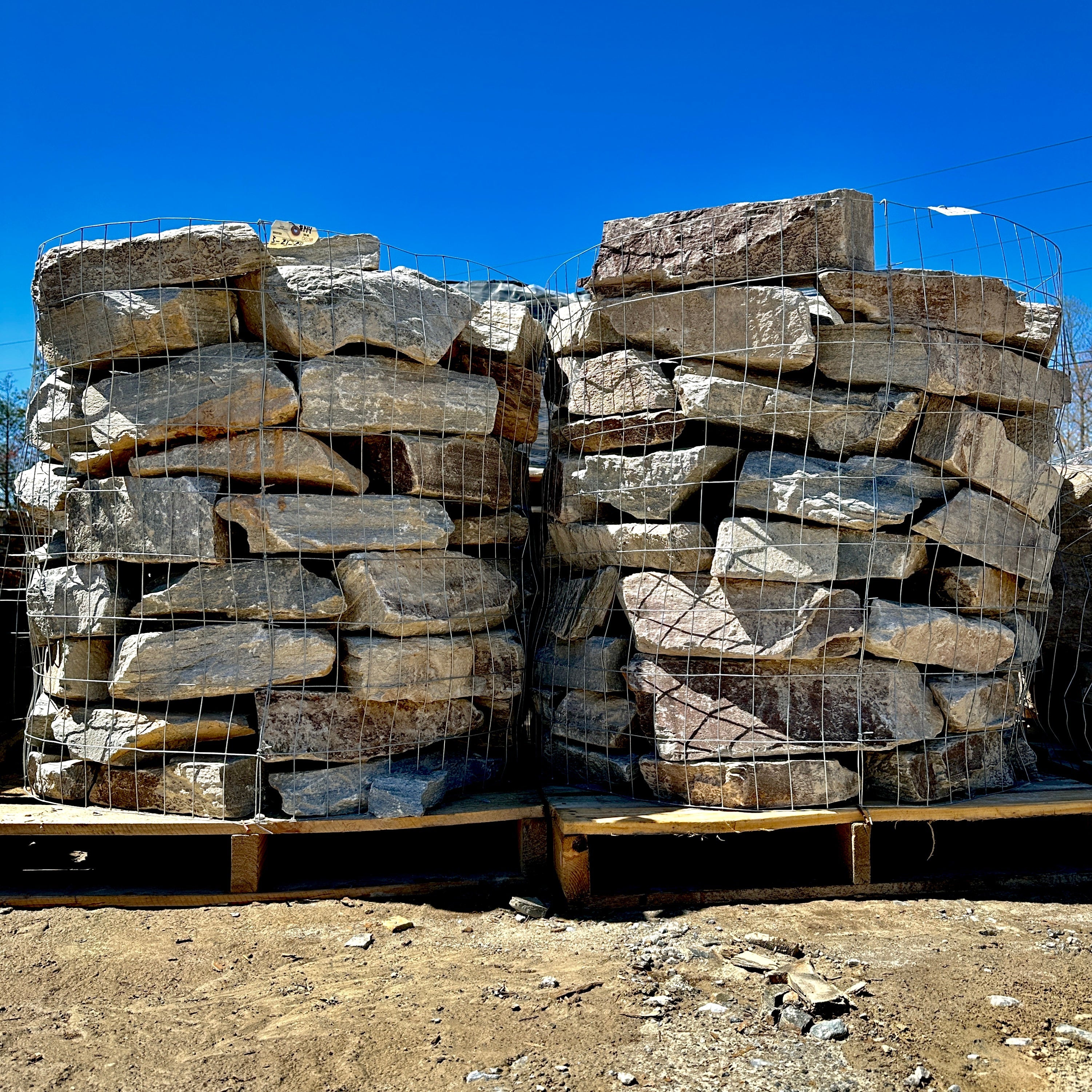 Moonlight Grey Block Stone- 2000 Pound Pallet – Tons Of Stone